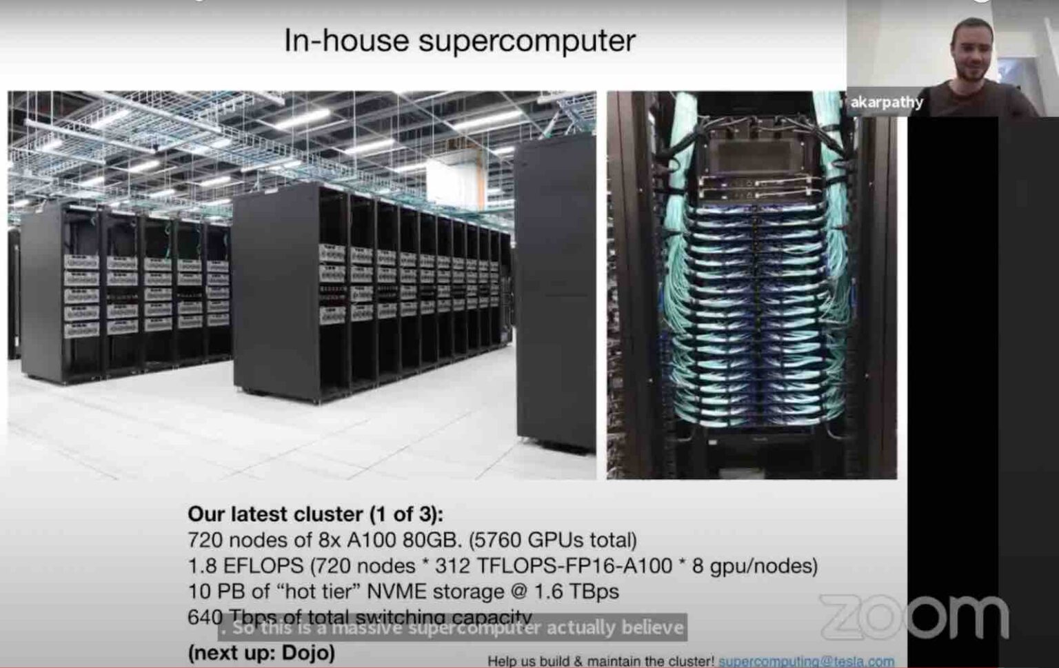 Tesla, ha presentato il quinto supercomputer più potente al mondo alla ...