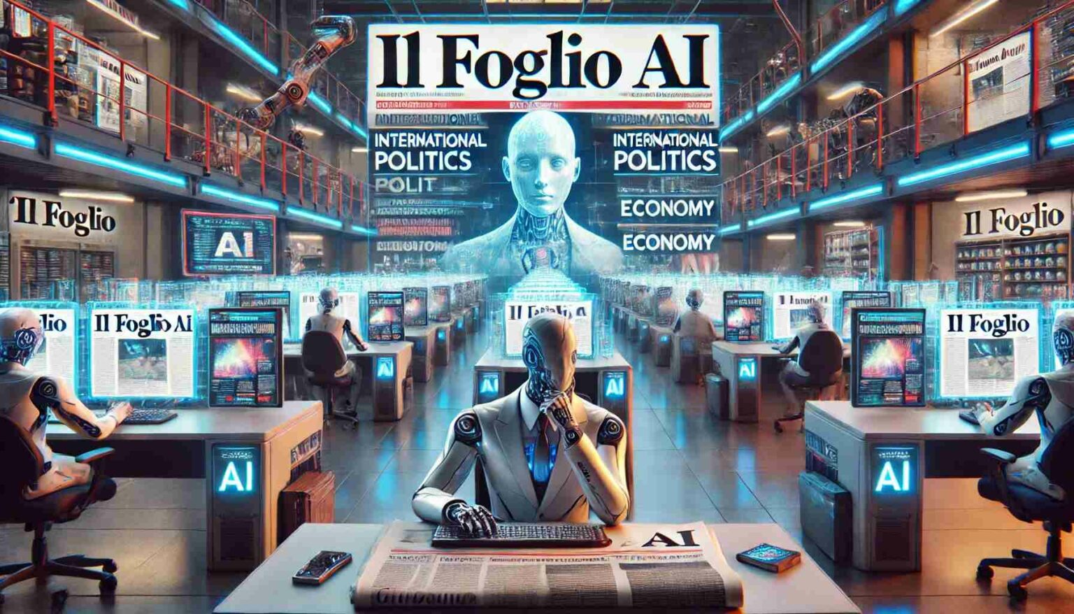 Il Foglio AI, il primo quotidiano interamente realizzato con l ...