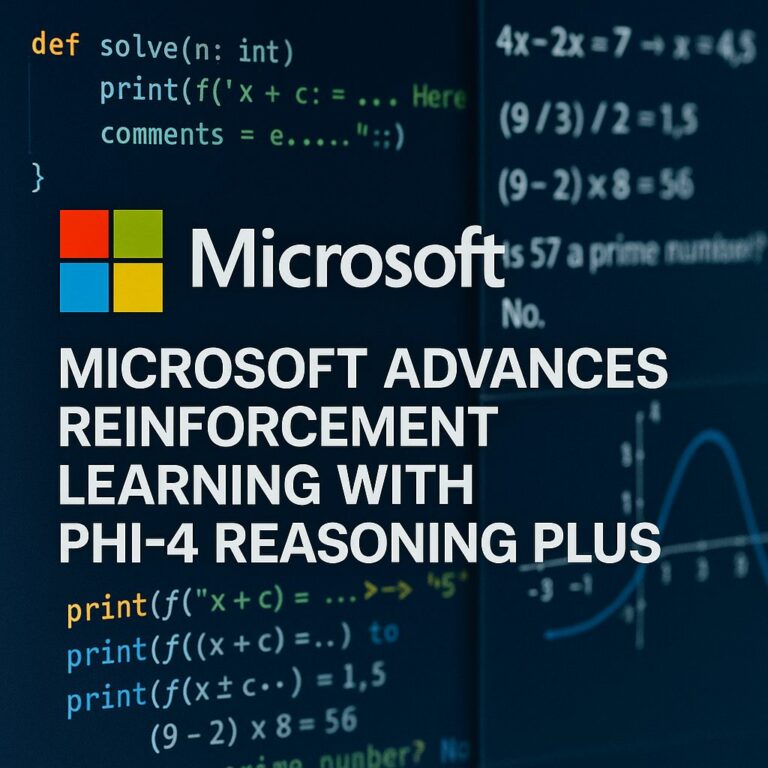 Il ritorno dell’apprendimento per rinforzo RL: Microsoft Phi-4 ...