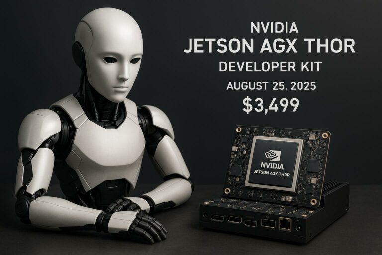 NVIDIA Jetson AGX Thor: il nuovo chip per robot accessibile ai ...