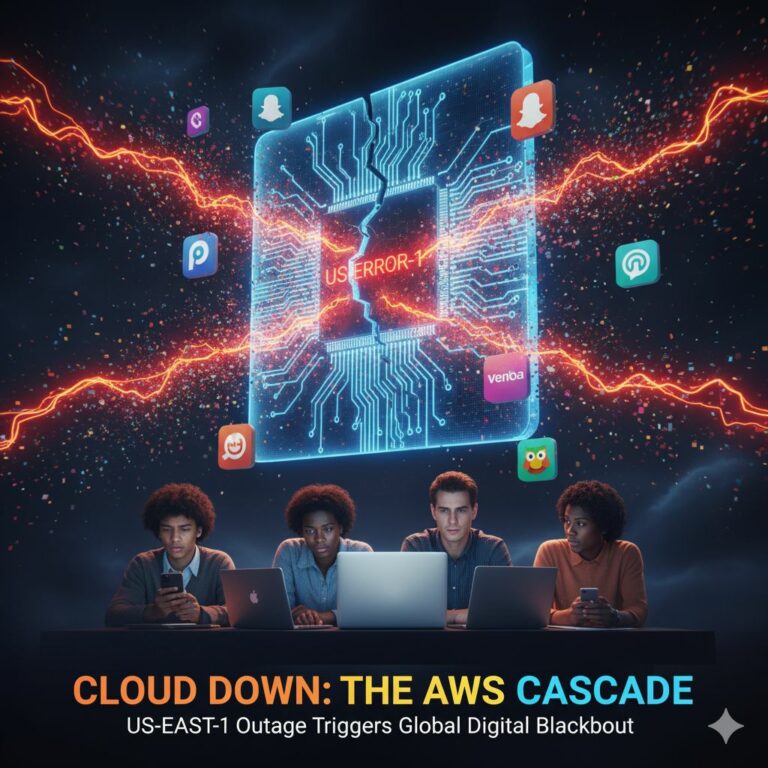 L’interruzione globale di AWS che ha fatto cadere Snapchat, Canva, Perplexity e molto altro – iHAL