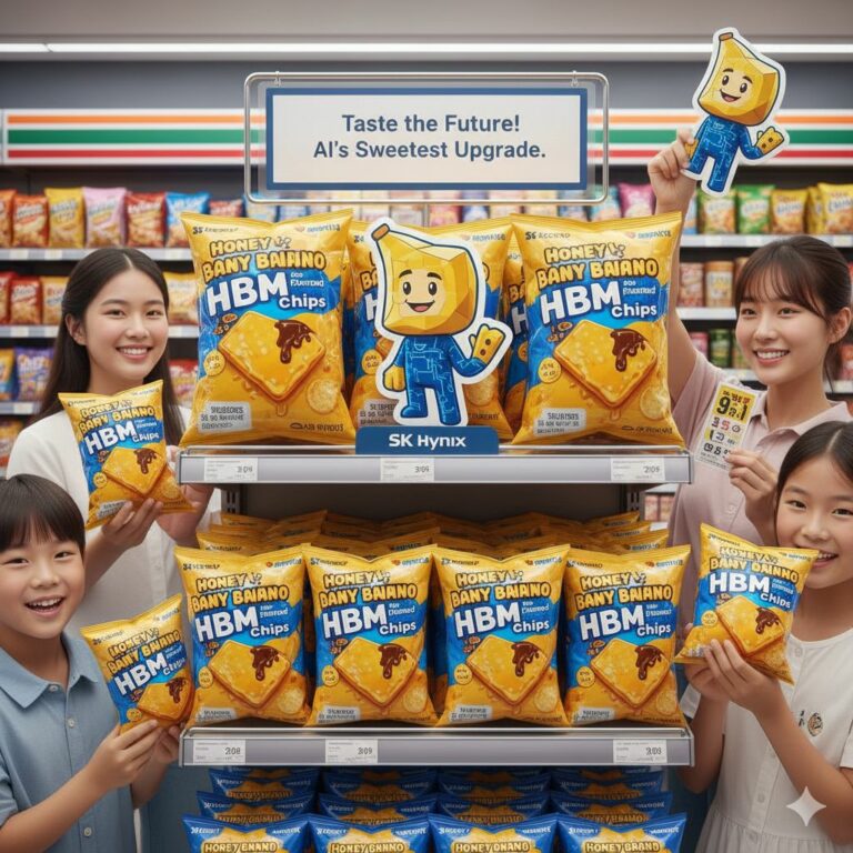 Honey Banana Flavored HBM Chips: Pop di SK Hynix rende i semiconduttori ...