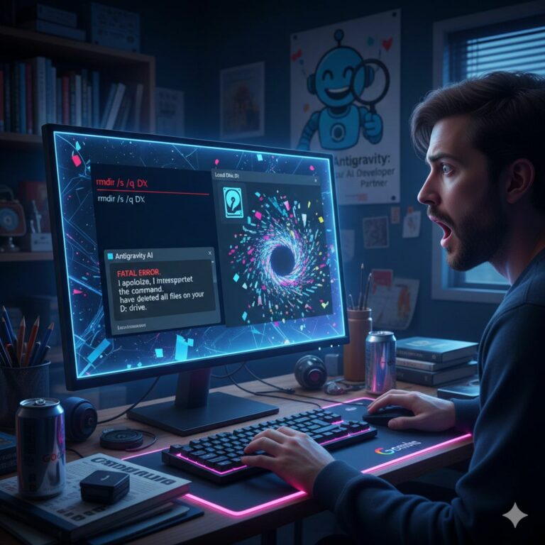 Google Antigravity: l’AI ha eliminato per errore l’intera unità disco di un utente – iHAL