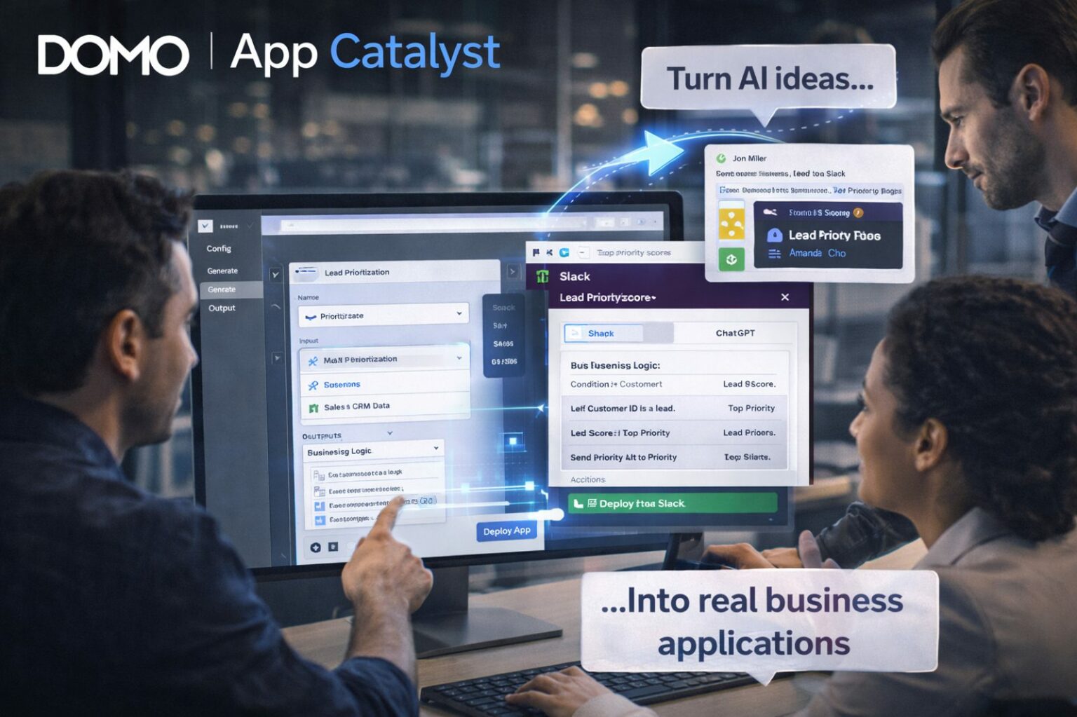 Domo presenta App Catalyst: trasformare idee AI in applicazioni ...