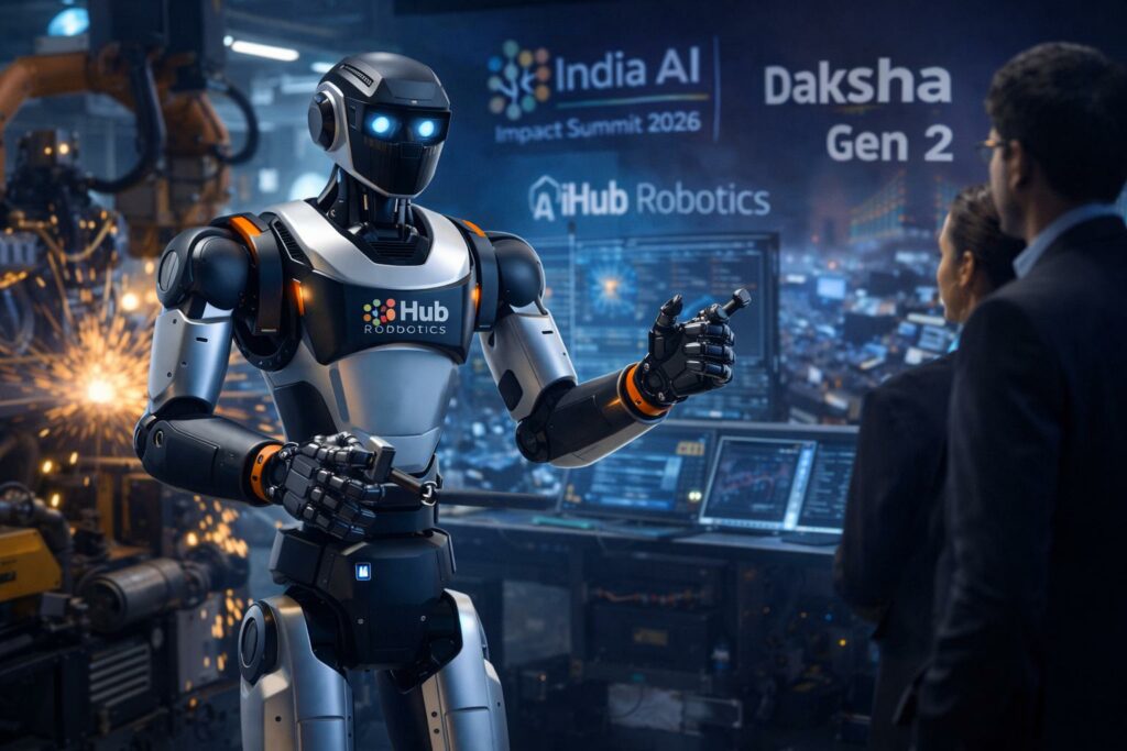 India AI Impact Summit 2026: Hub Robotics presenta Daksha Gen 2, il ...