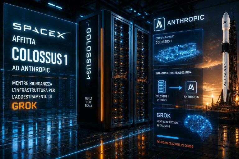 SpaceX affitta Colossus 1 ad Anthropic mentre riorganizza l ...